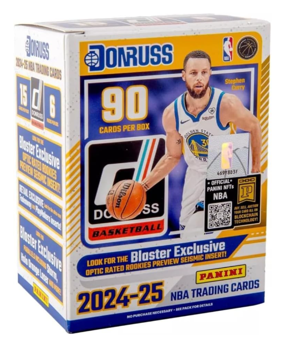 2024-25 Panini Donruss Basketball NBA Blaster Box (Slightly Damaged)
