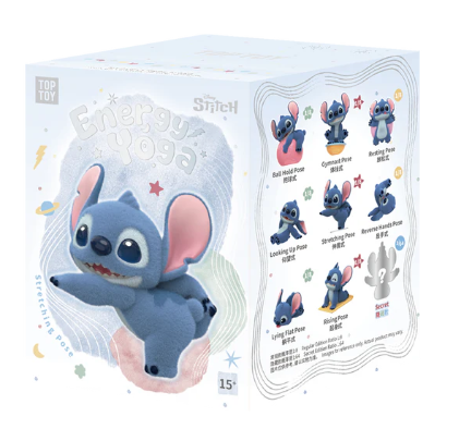 Disney - Stitch Energy Yoga Series Blind Box (Slightly Damaged Box)