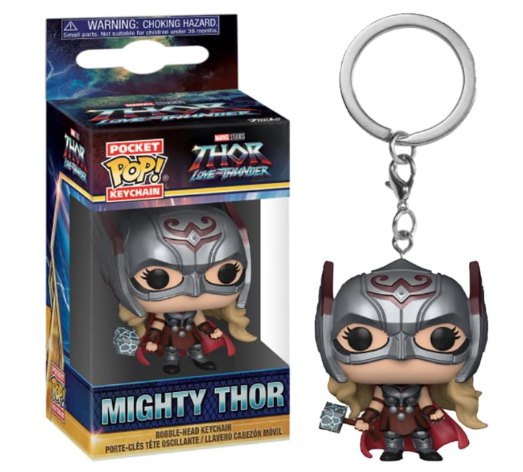 Marvel - Thor Love and Thunder Mighty Pocket Pop! Keychain